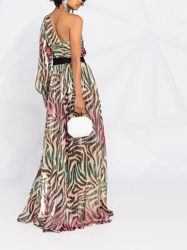 Philipp Plein Jungle Long Dress