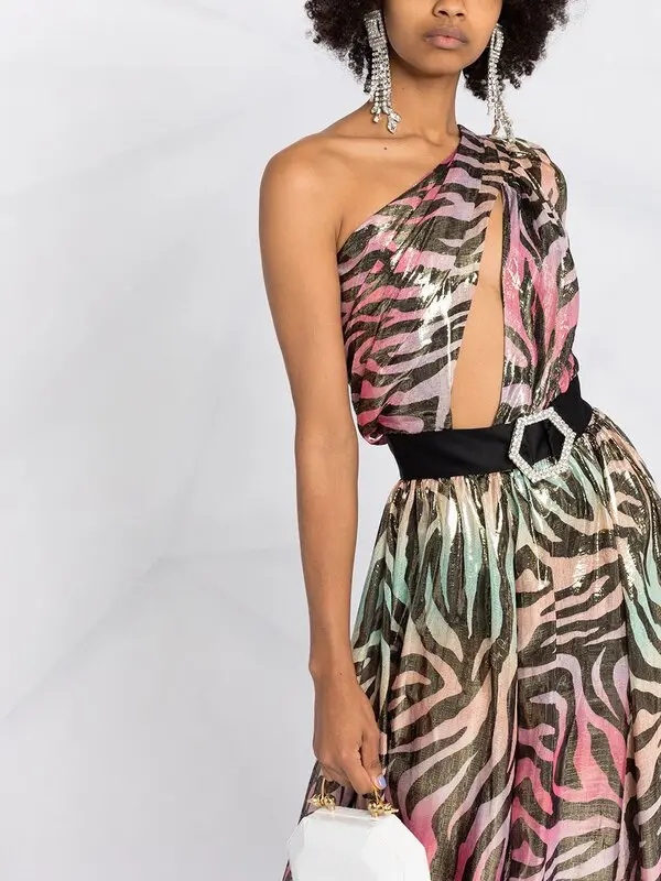 Philipp Plein Jungle Long Dress