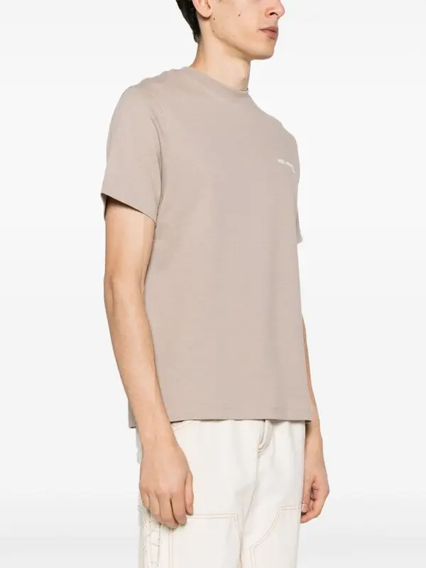 Axel Arigato Logo-print Cotton T-shirt - Grey