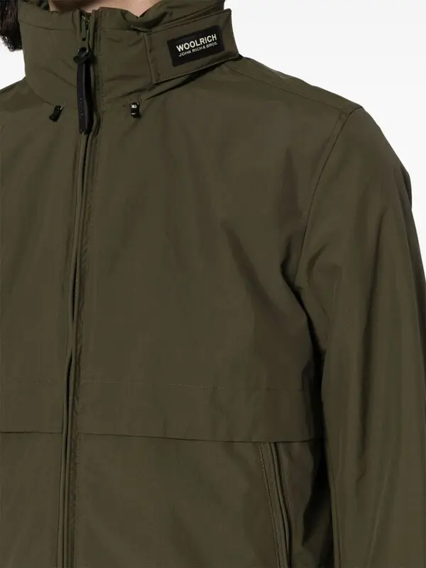 Woolrich High-neck Zip-up Jacket - Green