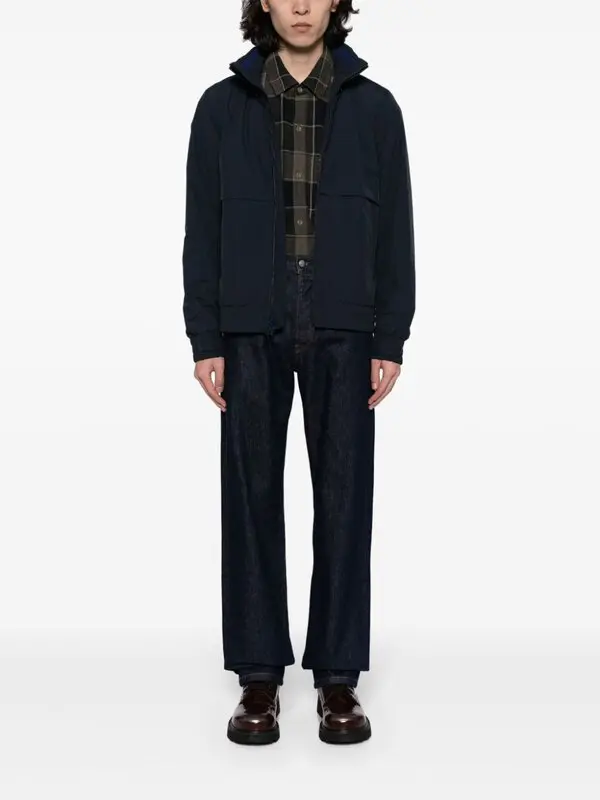 Woolrich High-neck Zip-up Jacket - Blue