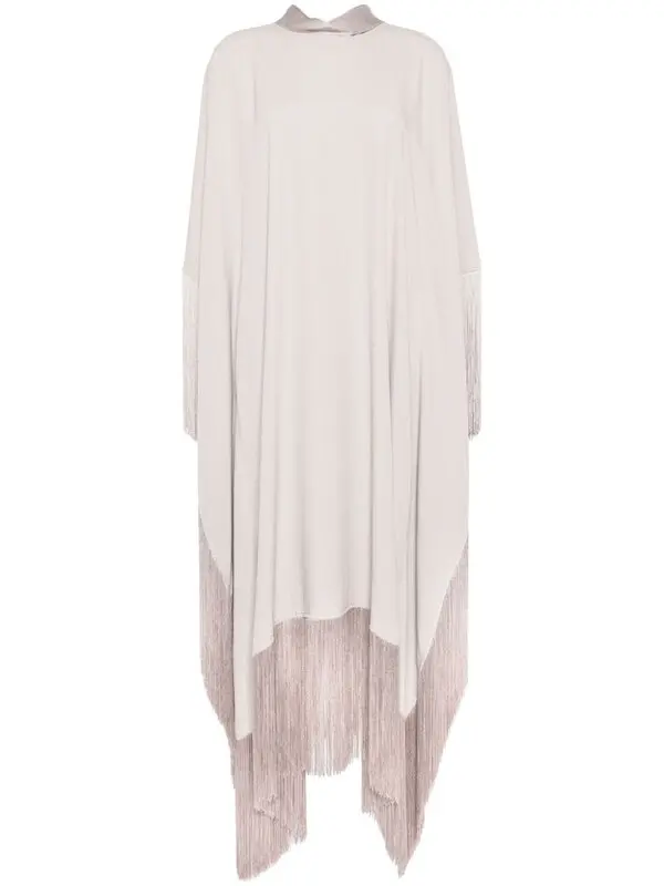 Buy TALLER MARMO Mrs. Ross Asymmetric Maxi Dress - Grey At 15% Off |  Editorialist