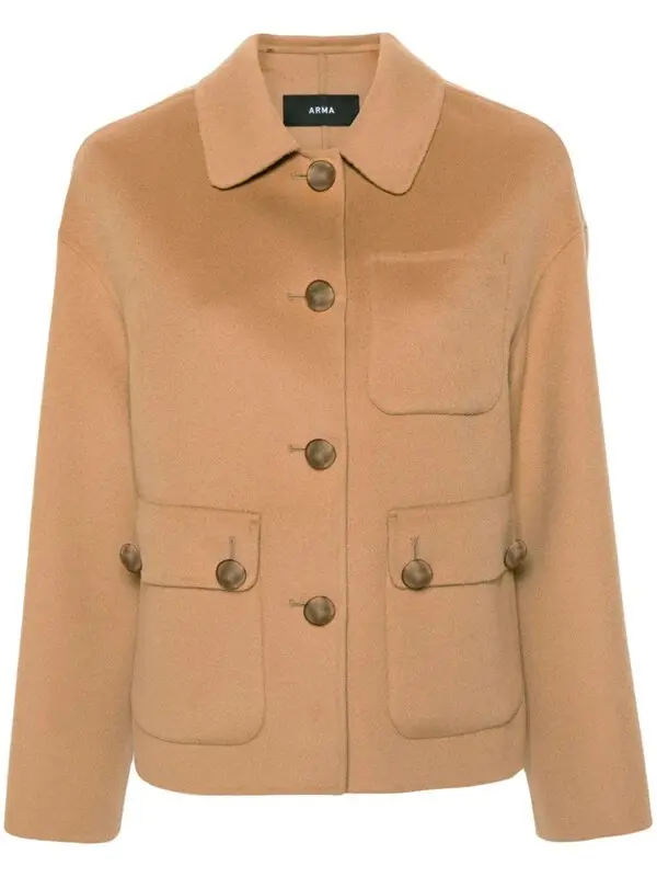 ARMA Hollywood Wool Jacket - Brown