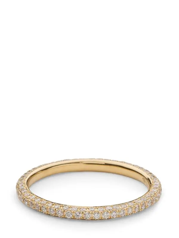 WE BY WHITEBIRD 18kt Recycled Yellow Diamond Eternity Ring - Gold
