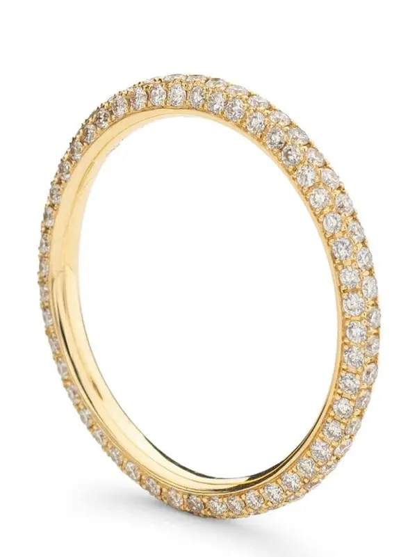 WE BY WHITEBIRD 18kt Recycled Yellow Diamond Eternity Ring