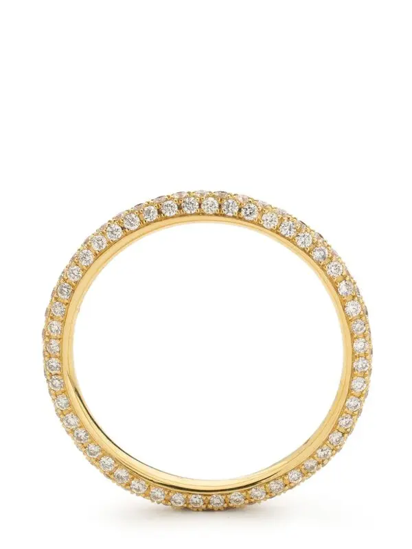 WE BY WHITEBIRD 18kt Recycled Yellow Diamond Eternity Ring
