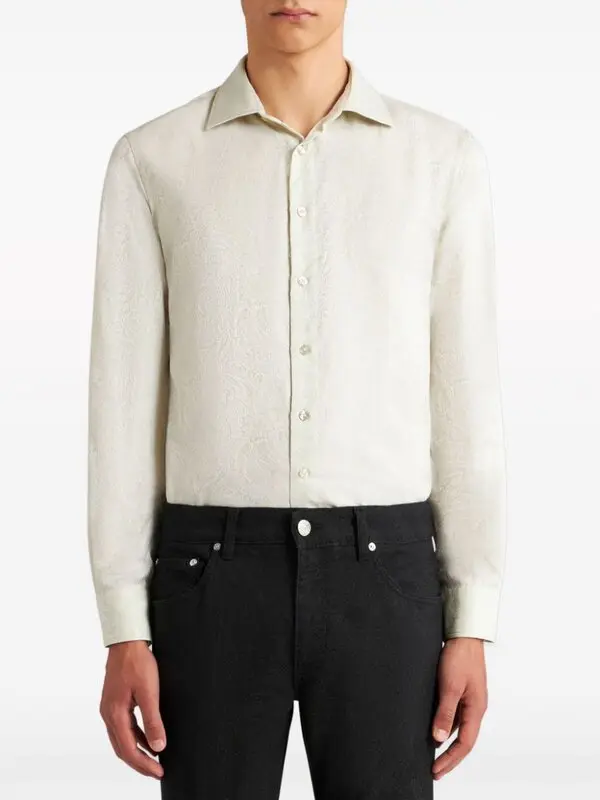 Etro Cotton-jacquard Shirt