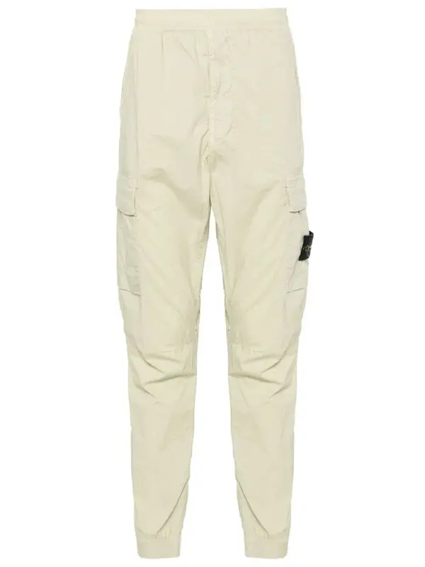 Stone Island Compass Badge Cargo Trousers - Green