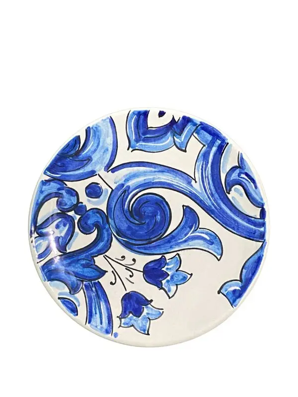 Dolce & Gabbana Porcelain Bread Plates - Blue