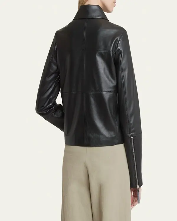 Proenza Schouler White Label Annabel Leather Jacket - Black