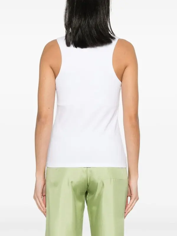 Dorothee Schumacher Bead-embroidered Tank Top