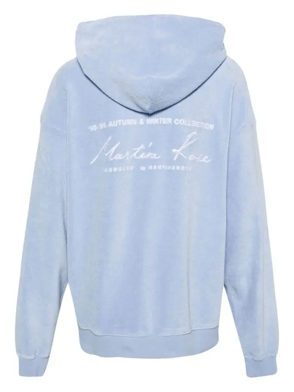 Martine Rose Towelling-finish Hoodie