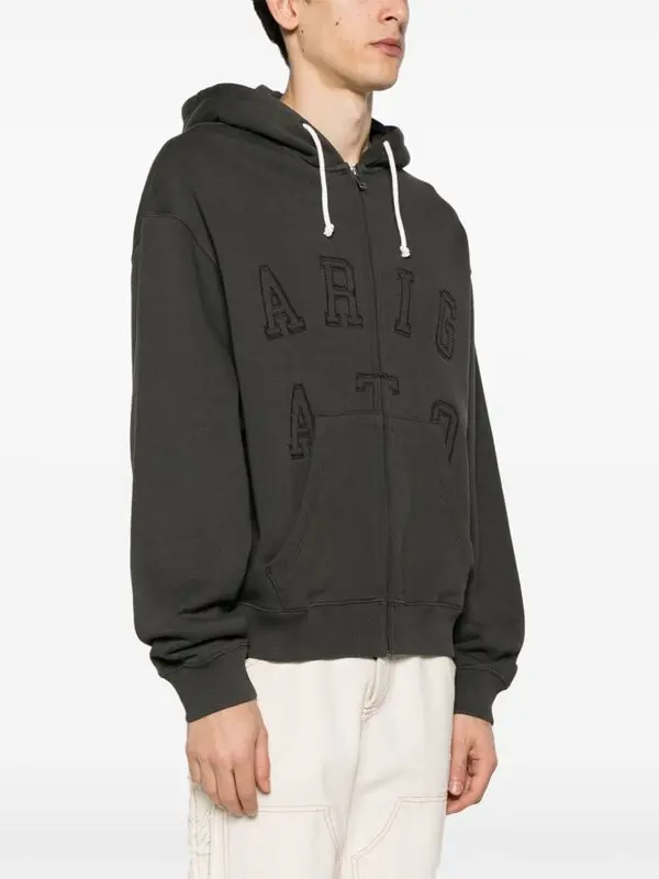 Axel Arigato Legend Logo-patches Hoodie - Black