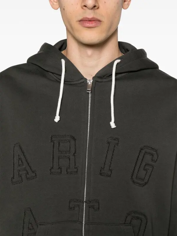 Axel Arigato Legend Logo-patches Hoodie - Black
