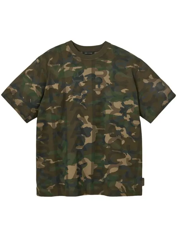 Marc Jacobs Logo-print Camouflage T-shirt