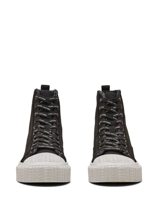 Marc Jacobs Canvas High-top Sneakers - Black