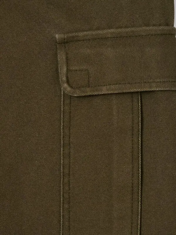 Marc Jacobs Canvas Cargo Midi Skirt
