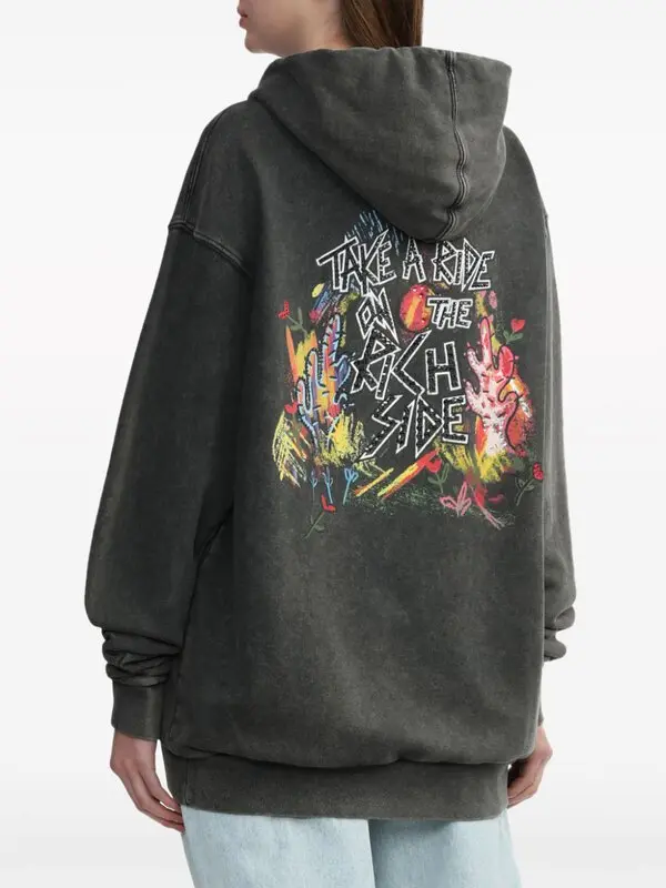 Alessandra Rich Graphic-print Hoodie