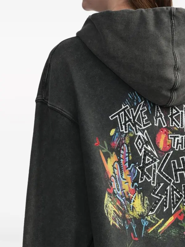 Alessandra Rich Graphic-print Hoodie