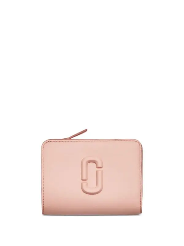 Marc Jacobs The Covered J Marc Mini Compact Wallet - Pink