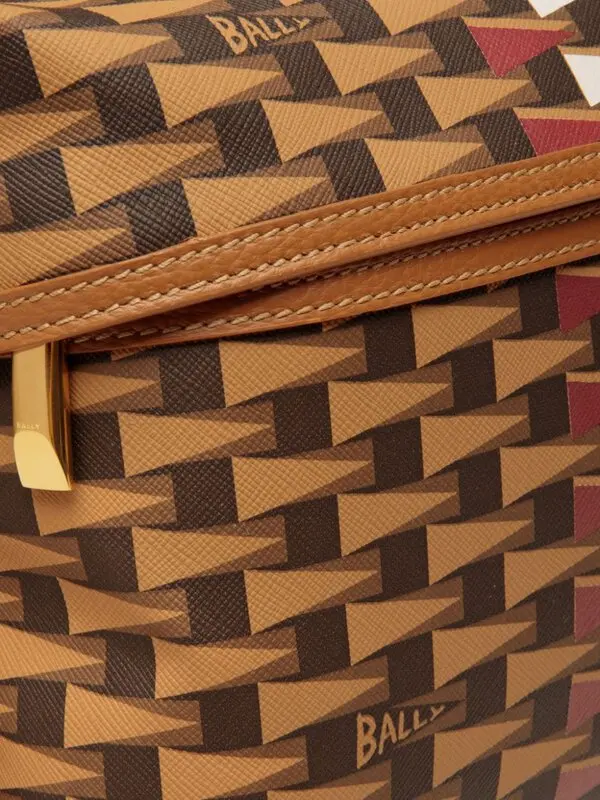 Bally Pennant Faux-leather Backpack