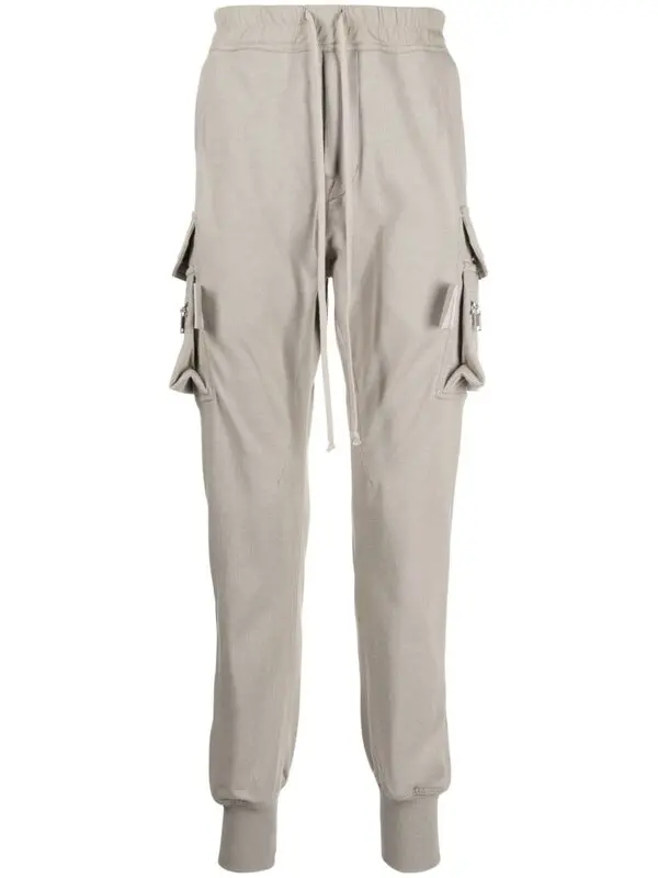 Rick Owens Drawstring Drop-crotch Track Pants