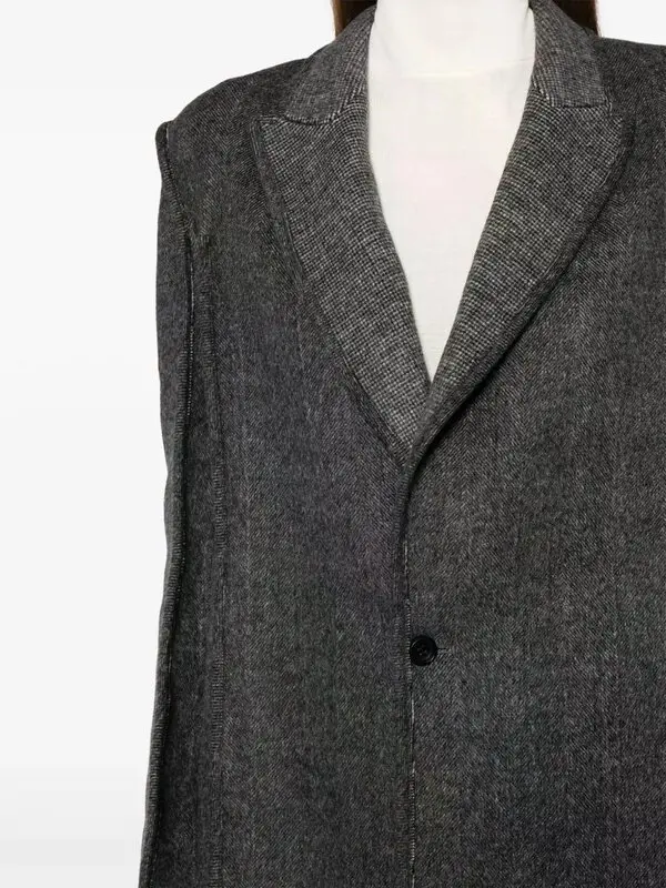 JNBY Textured Wool-blend Blazer