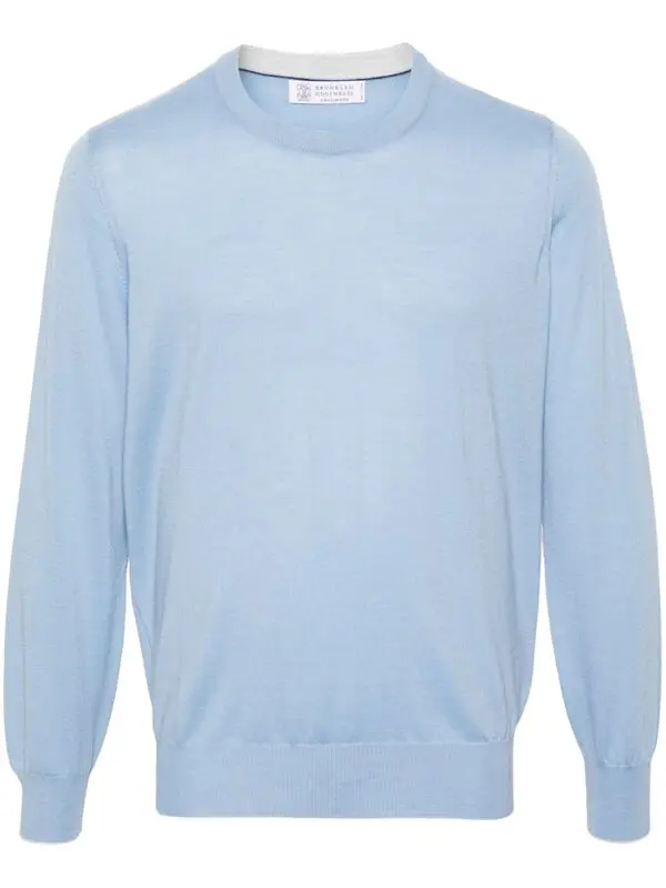 Brunello Cucinelli Crew-neck Fine-knit Jumper