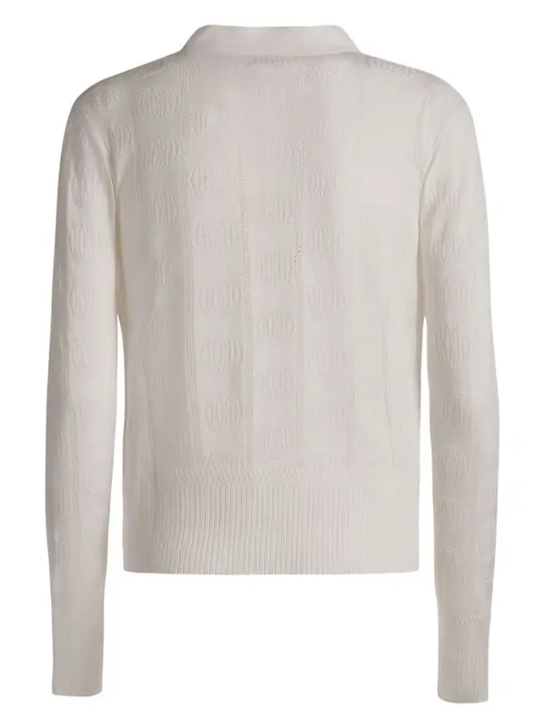 Bally Emblem Jacquard Silk-blend Cardigan