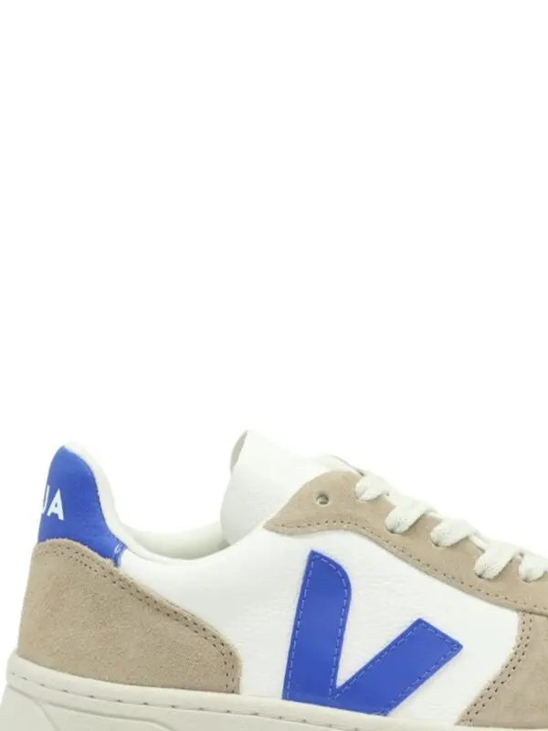 VEJA V-10 Chromefree Leather Sneakers