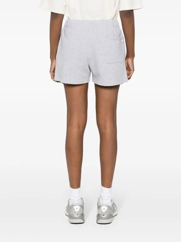 AUTRY Logo-patch Cotton Shorts