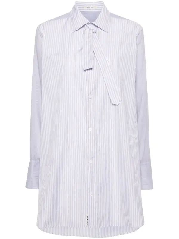 Yohji Yamamoto Halo-stripe Cotton Shirt