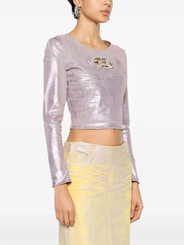 DIESEL® De-top1-fsd Crystal-embellished Top