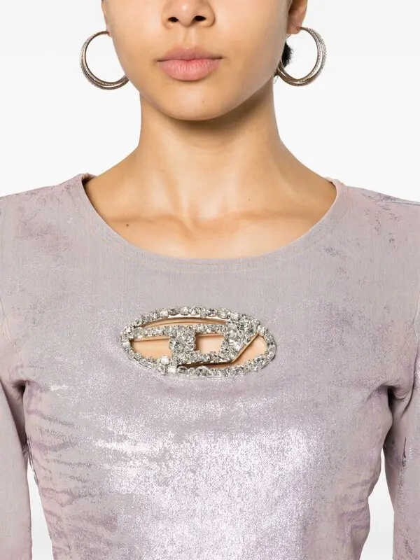DIESEL® De-top1-fsd Crystal-embellished Top