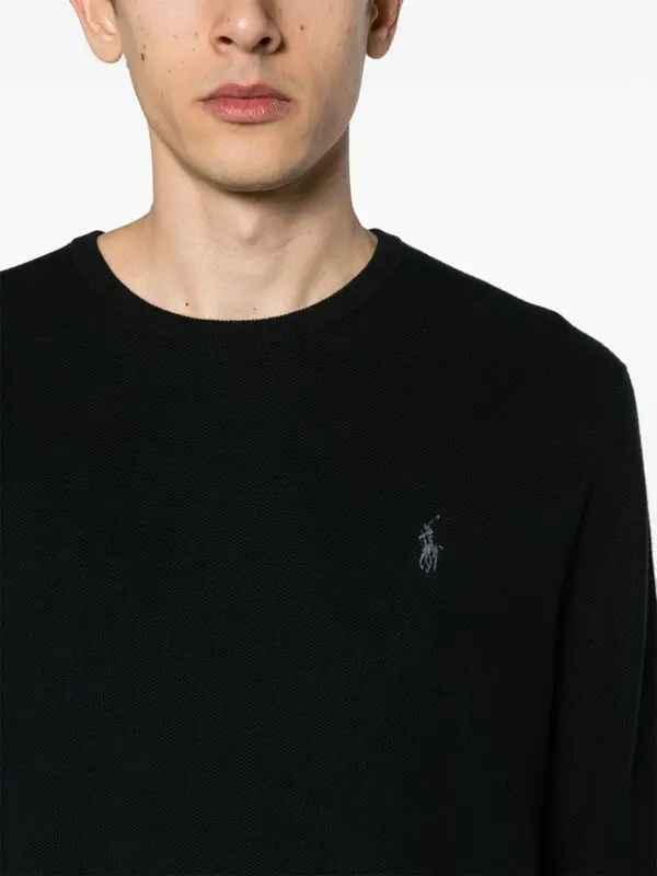 Polo Ralph Lauren Cotton Jumper - Black