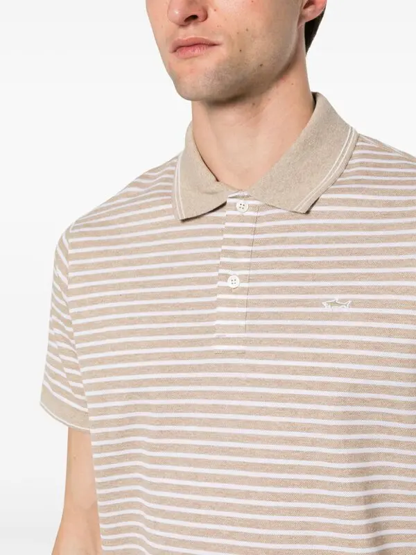 Paul & Shark Striped Polo Shirt