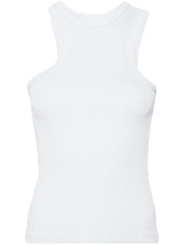 Axel Arigato Ribbed-knit Tank Top - Blue