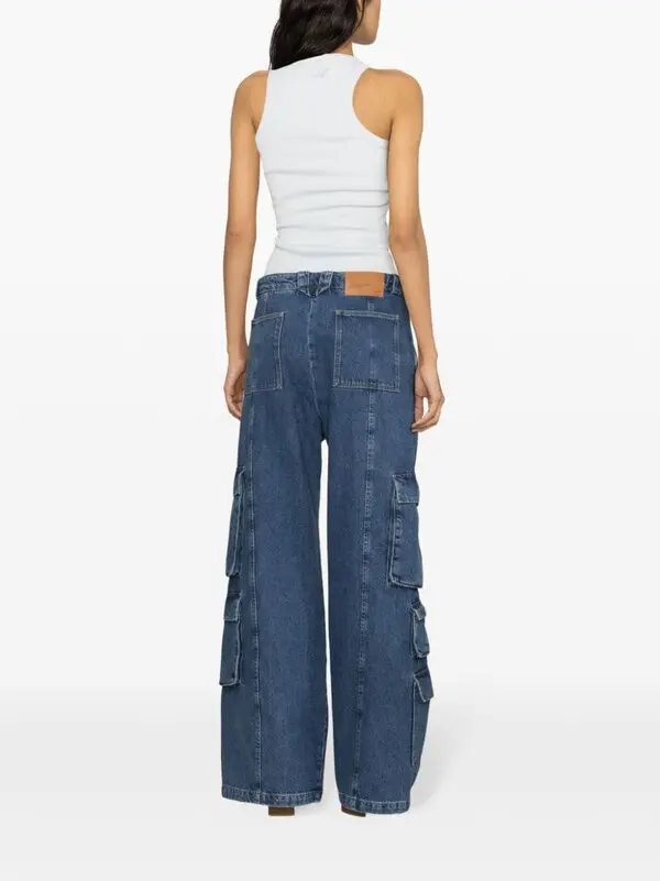 Axel Arigato Ribbed-knit Tank Top - Blue