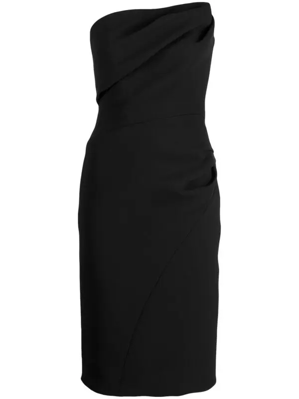 Maticevski Bandeau Pencil Midi Dress