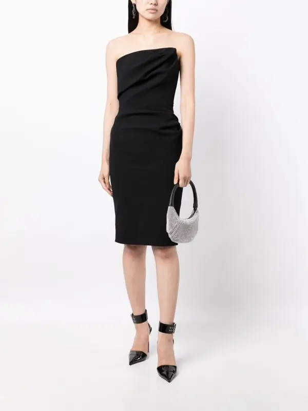 Maticevski Bandeau Pencil Midi Dress
