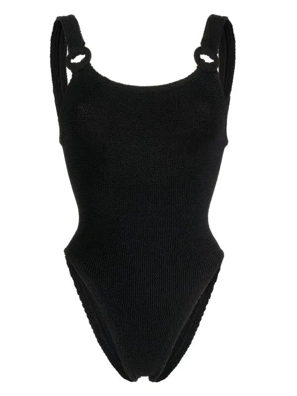 Hunza G Domino Swimsuit - Black