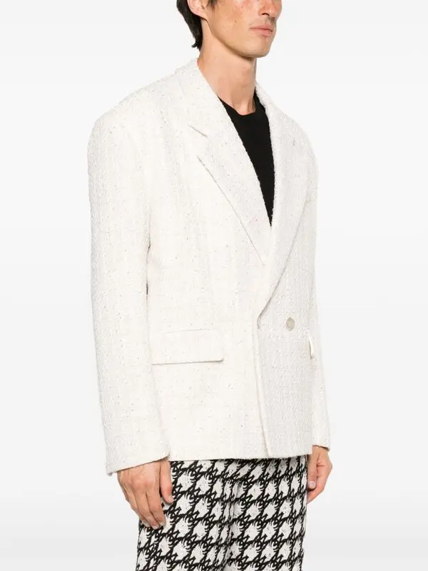Gcds Sequin-embellished Tweed Blazer