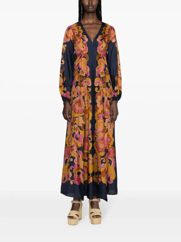 Zimmermann Acadian Silk Maxi Dress