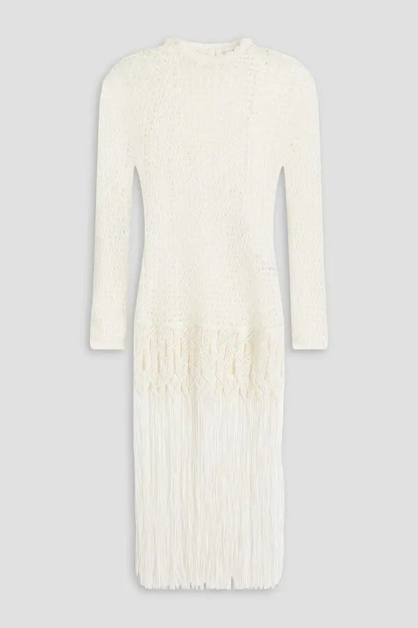 Zimmermann Fringed Macramé Tunic