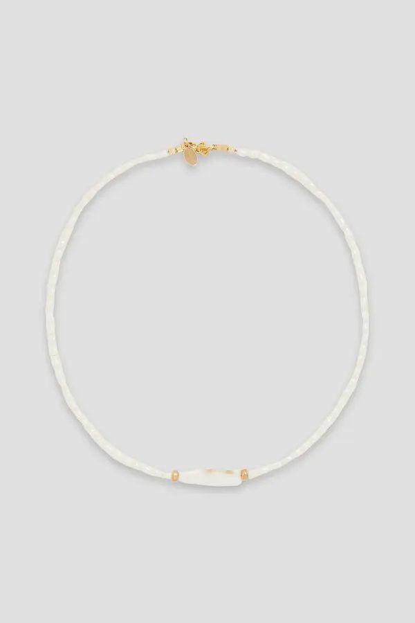 Zimmermann Faux Pearl Necklace - White