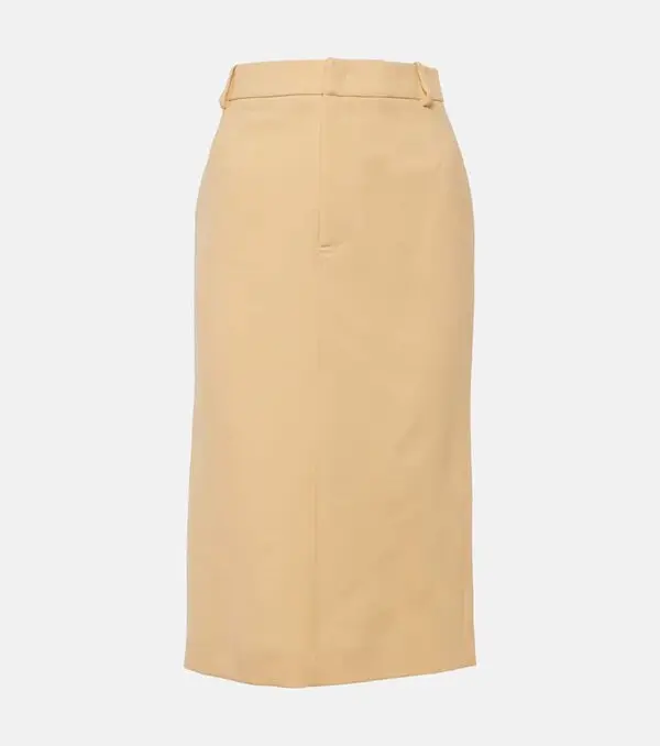 TOD'S Virgin Wool Pencil Skirt