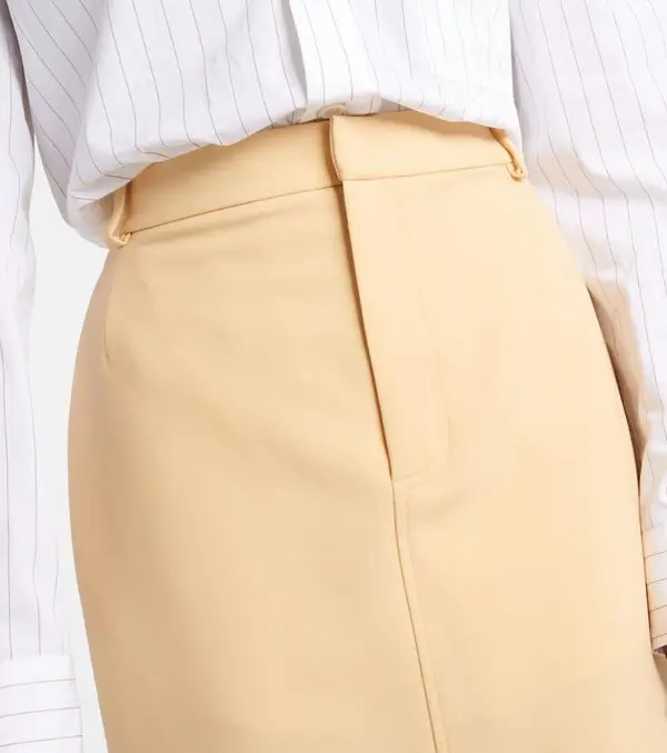 TOD'S Virgin Wool Pencil Skirt