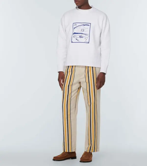 BODE Ironworks Cotton Jersey Sweatshirt