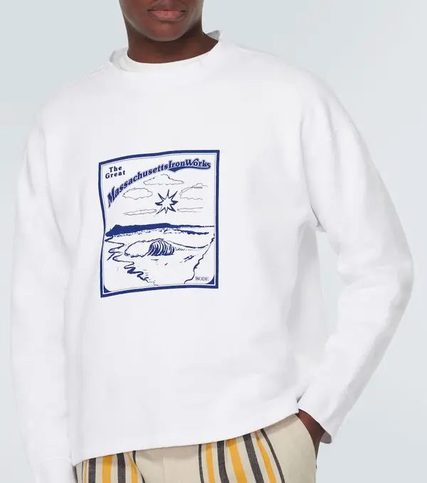 BODE Ironworks Cotton Jersey Sweatshirt