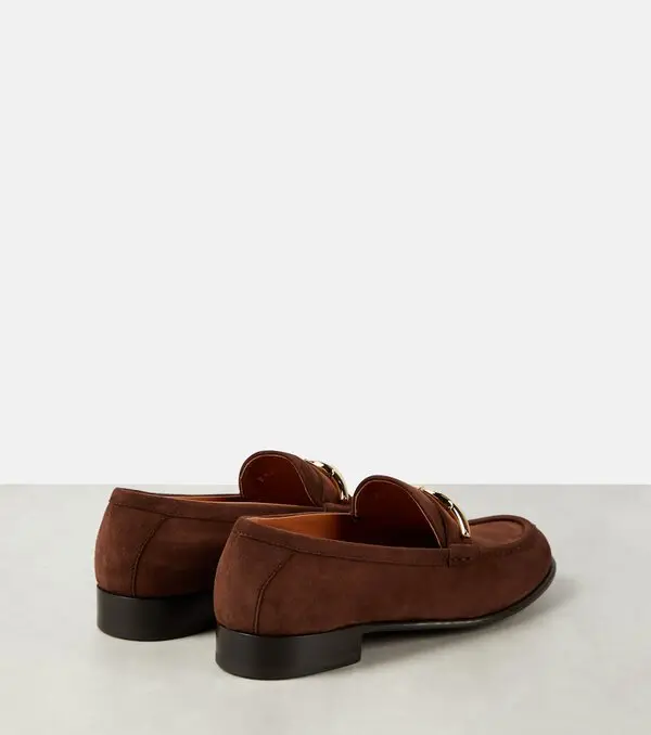 Valentino Garavani Vlogo Gate Loafers - Brown